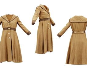 Coat 3D Models | CGTrader