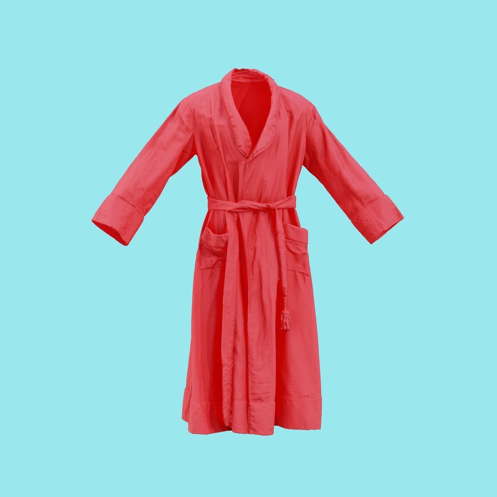3D model Robe B Closed VR / AR / low-poly | CGTrader
