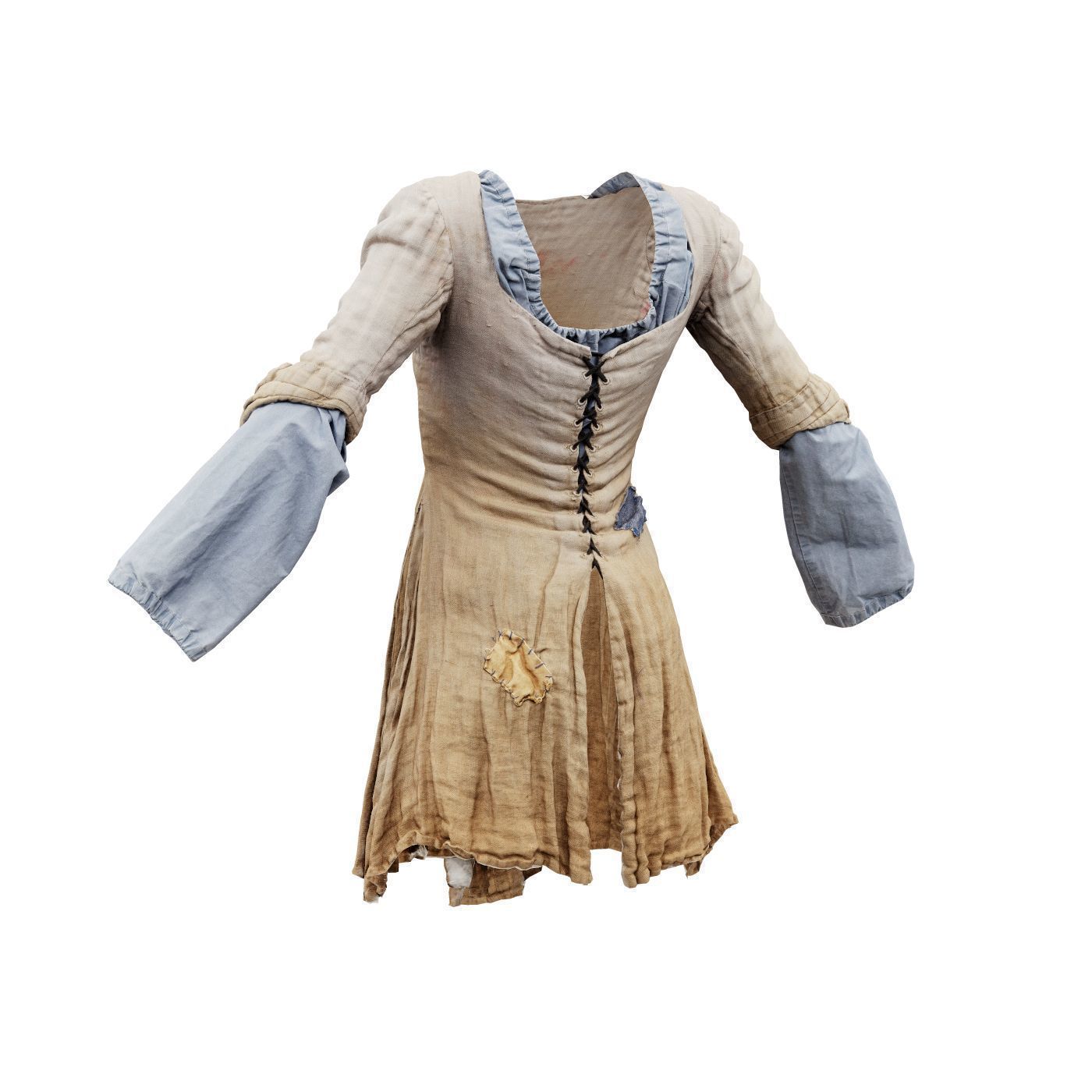 3D model Rags Outfit Full VR / AR / low-poly | CGTrader