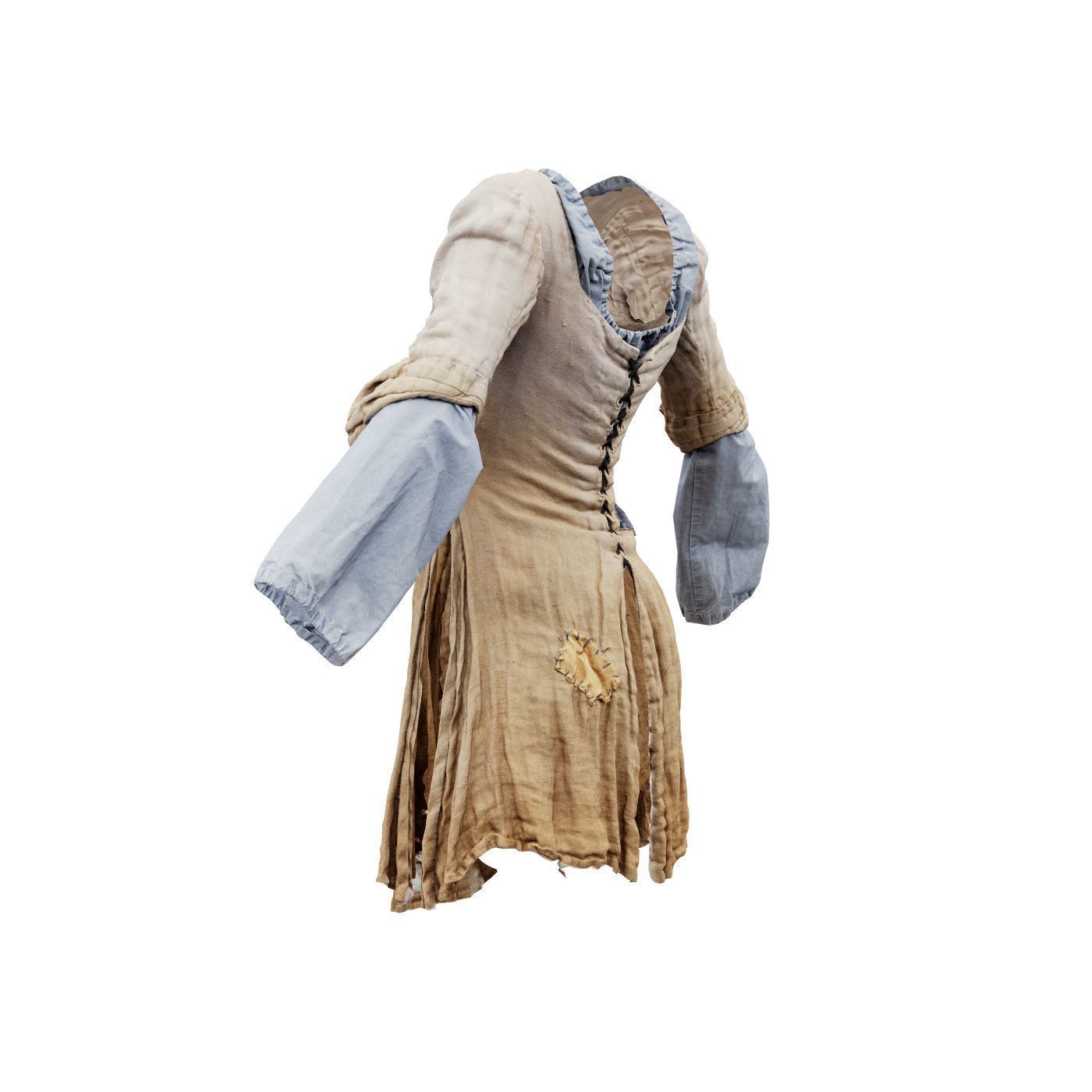 3D model Rags Outfit Full VR / AR / low-poly | CGTrader