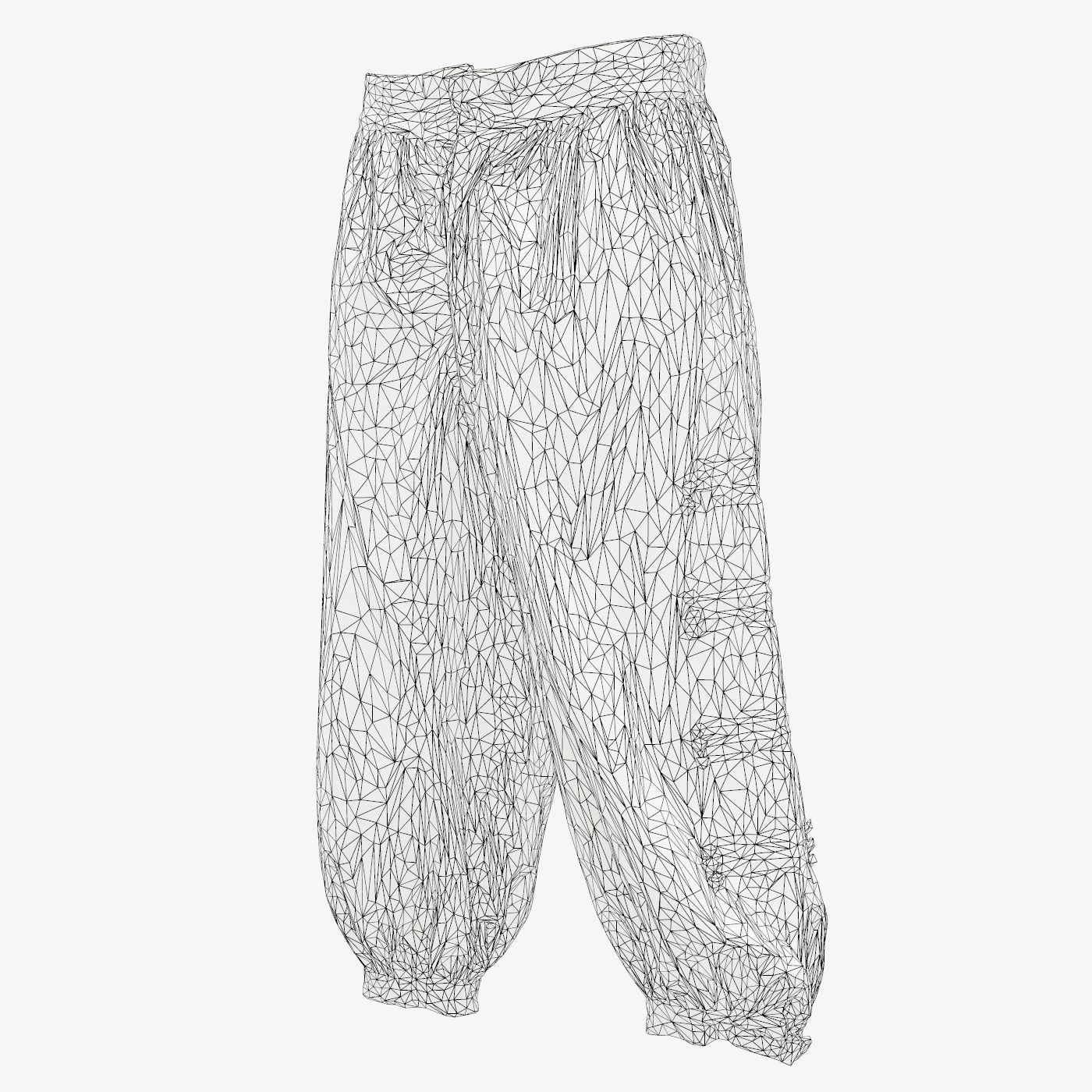 3D model Plus Trousers VR / AR / low-poly | CGTrader