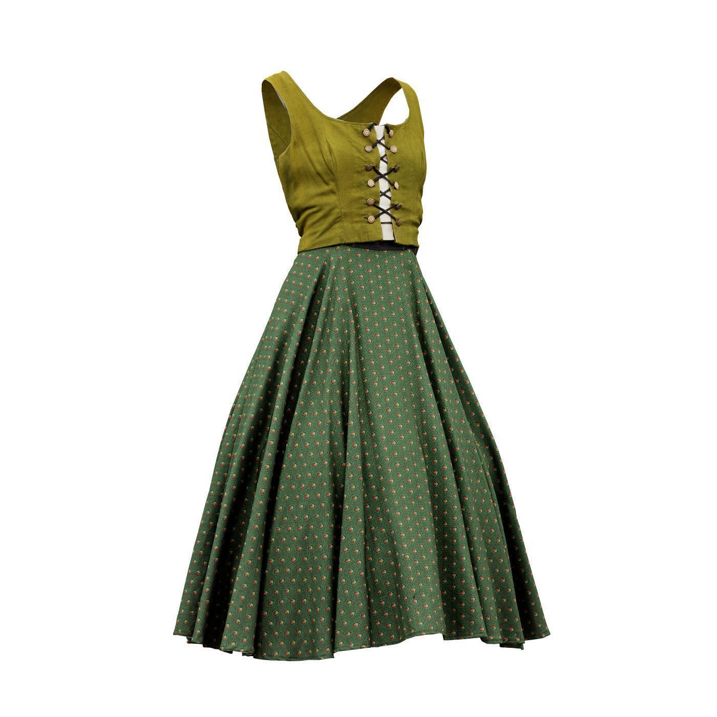 3D model Oktoberfest Dress Bell VR / AR / low-poly | CGTrader