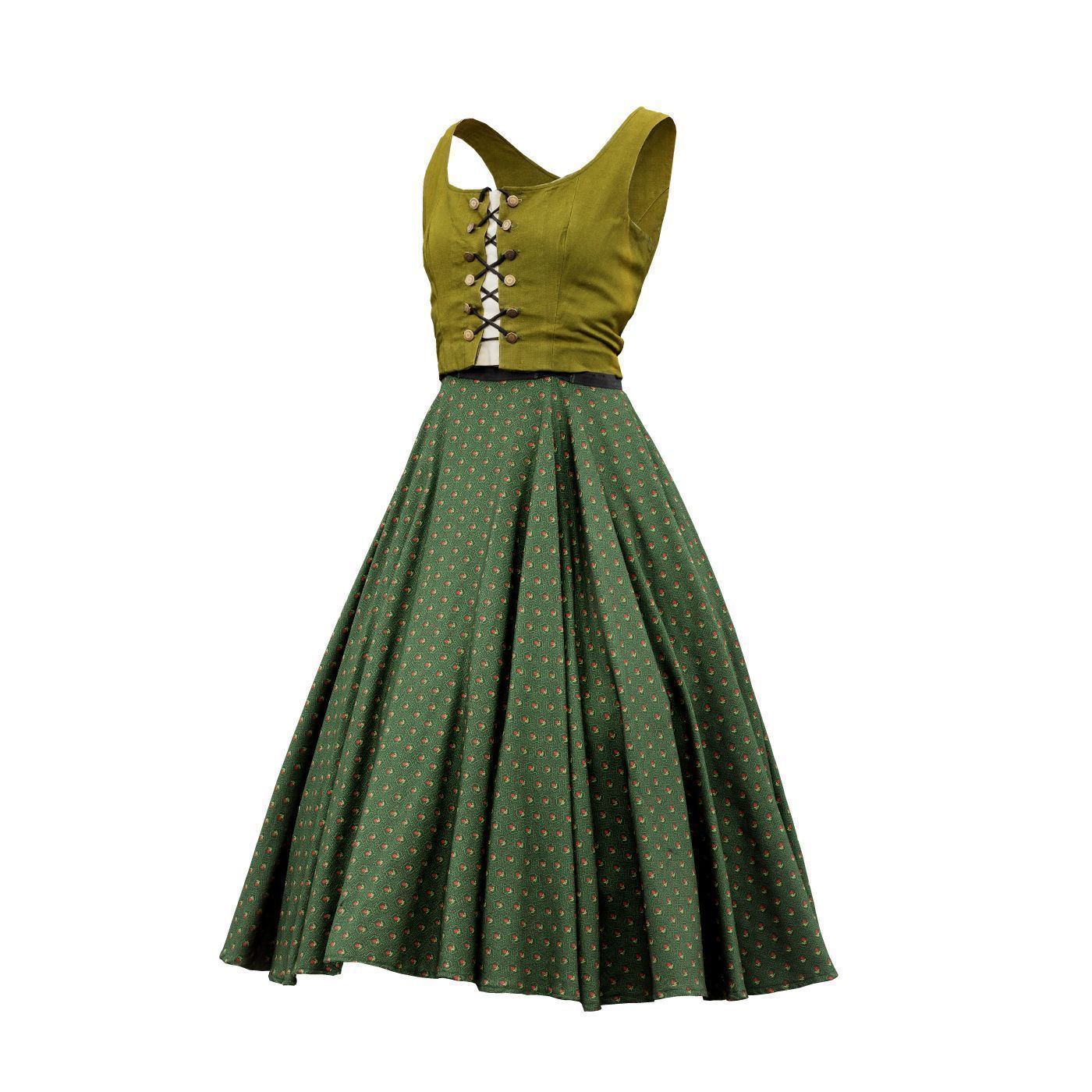 3D model Oktoberfest Dress Bell VR / AR / low-poly | CGTrader