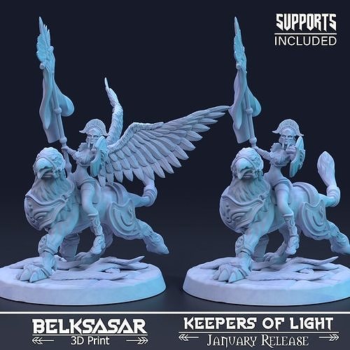 Celestial Blizzard 3D model 3D printable | CGTrader