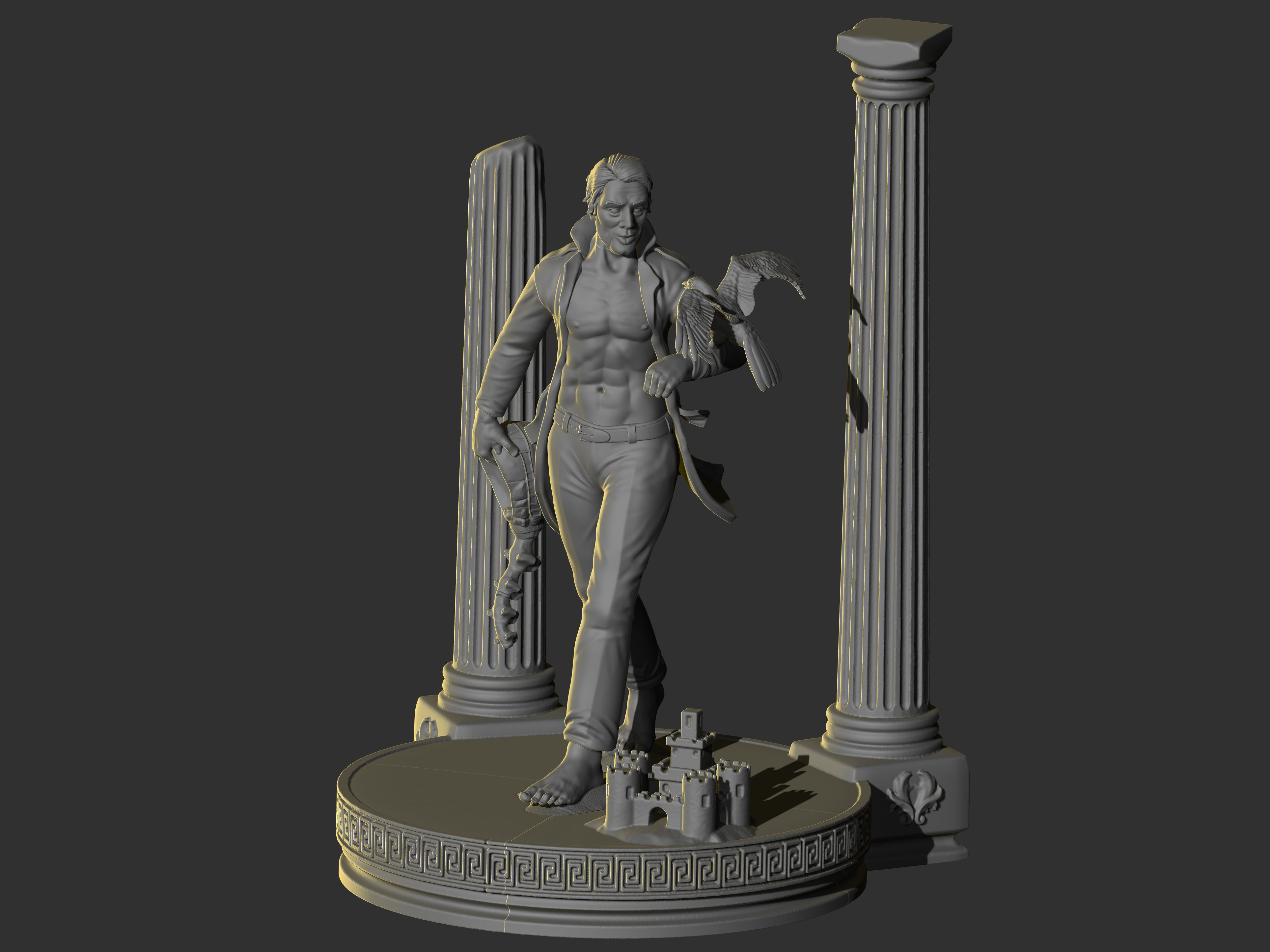 Sandman 3D model 3D printable | CGTrader
