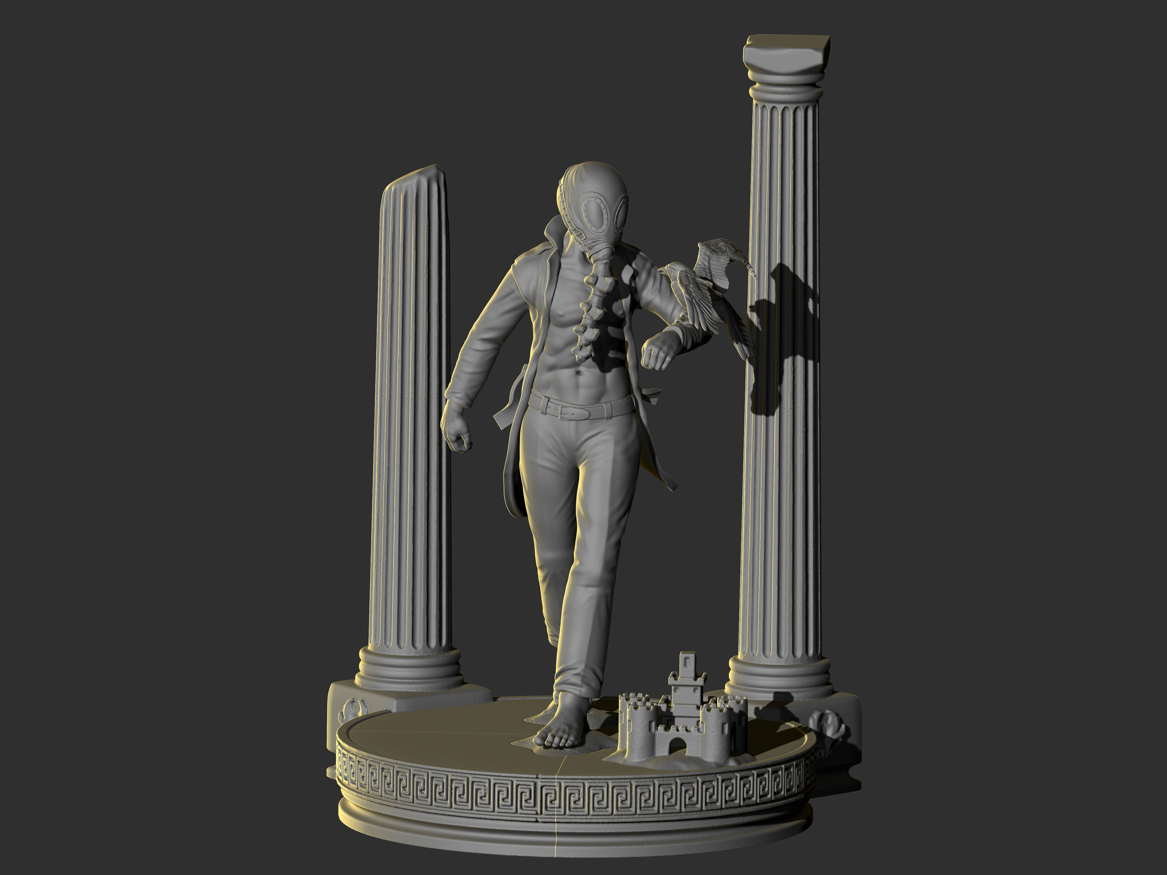 Sandman 3D model 3D printable | CGTrader