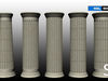 Modular Columns Pillars 1 3D model | CGTrader
