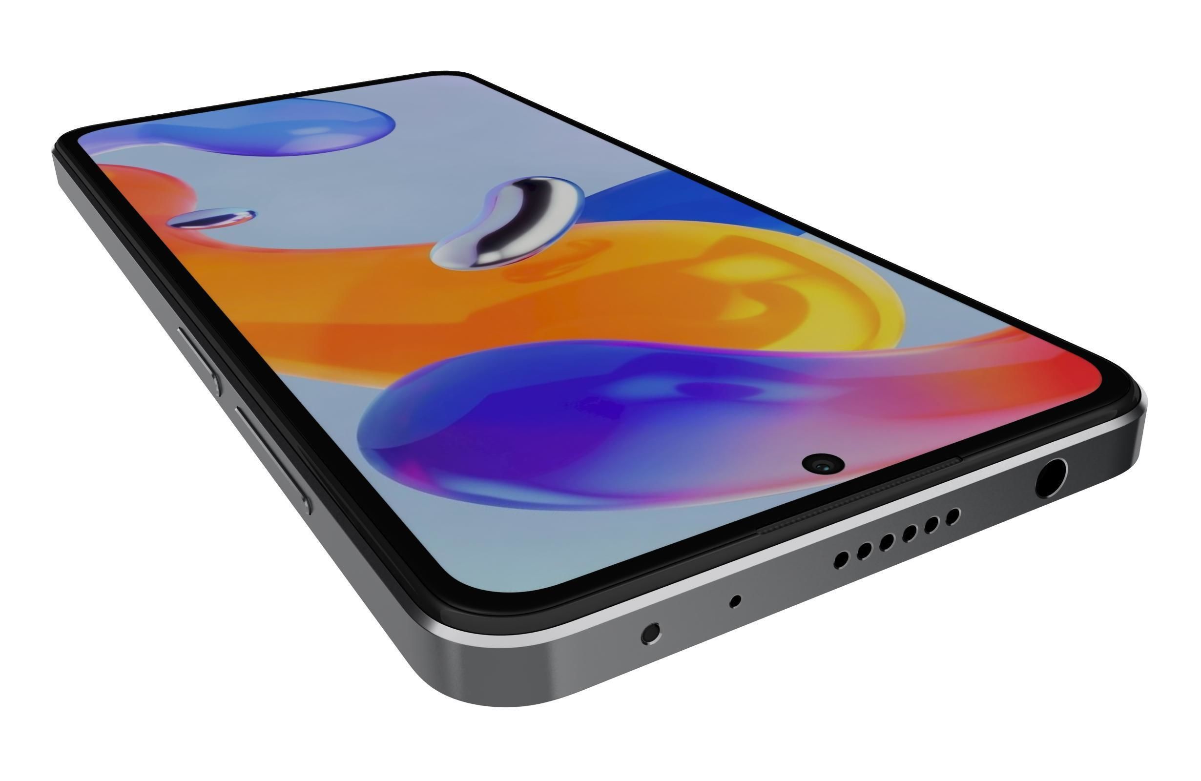 Xiaomi Redmi Note 11 Pro 5G Graphite Gray 3D model | CGTrader