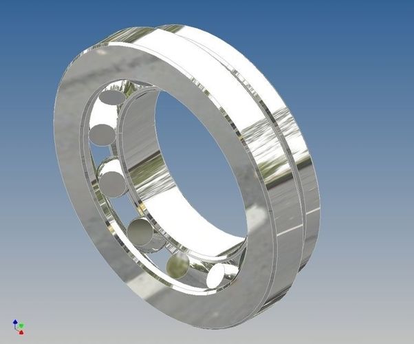 Spherical Roller Thrust Bearing 29326 free 3D model | CGTrader