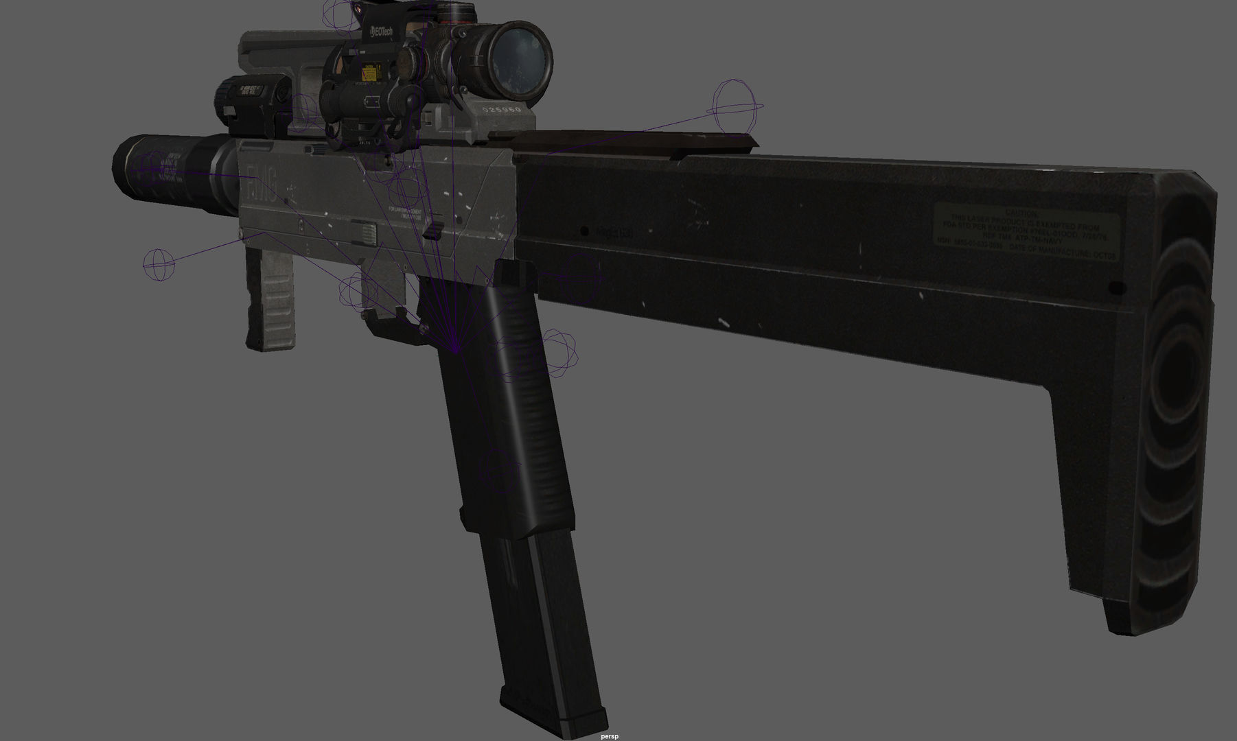 3D model FMG 9 Rigged VR / AR / low-poly | CGTrader