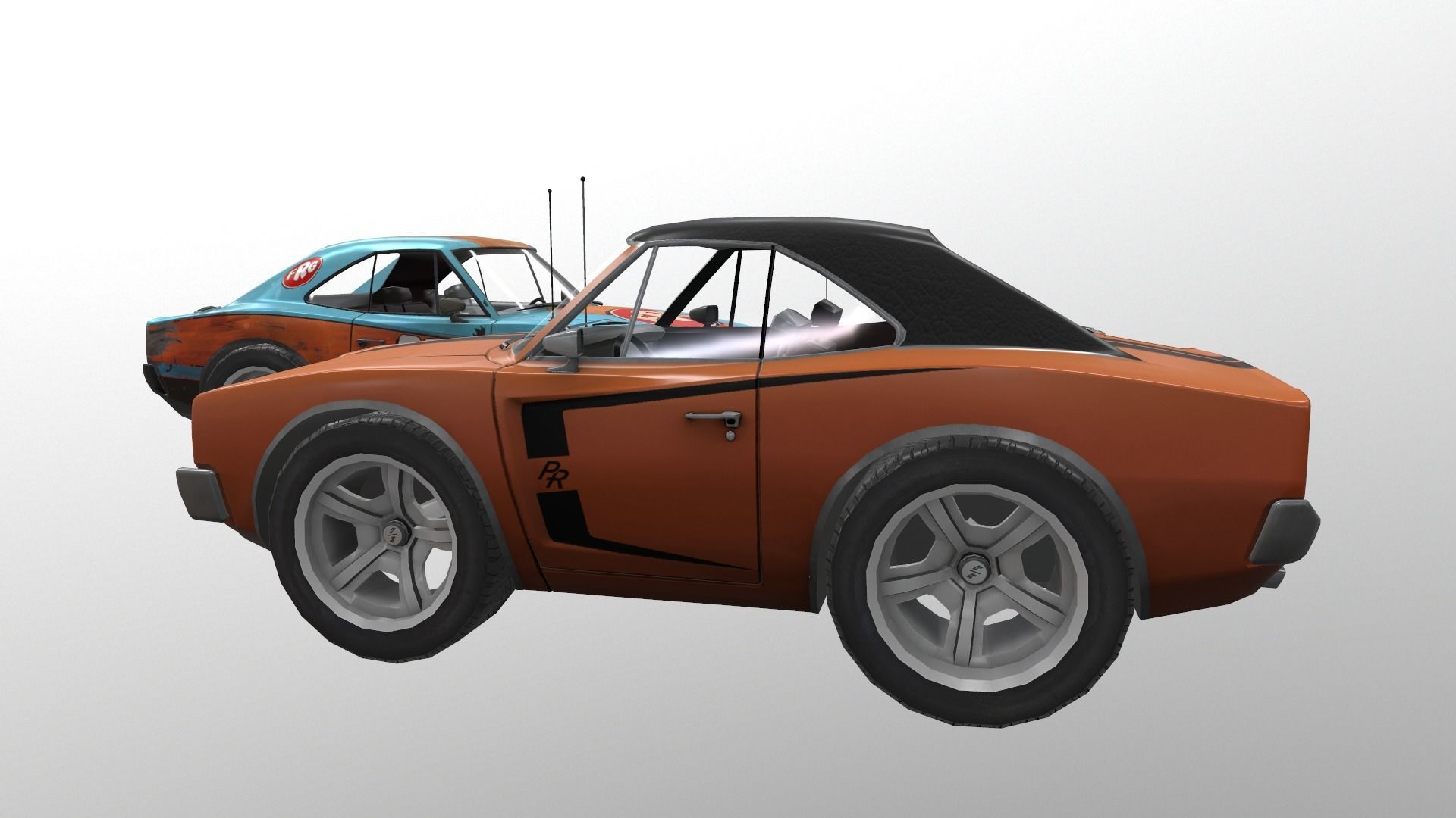 3D model Brawler car VR / AR / low-poly | CGTrader