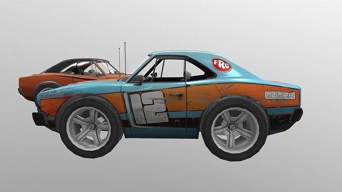 3D model Brawler car VR / AR / low-poly | CGTrader