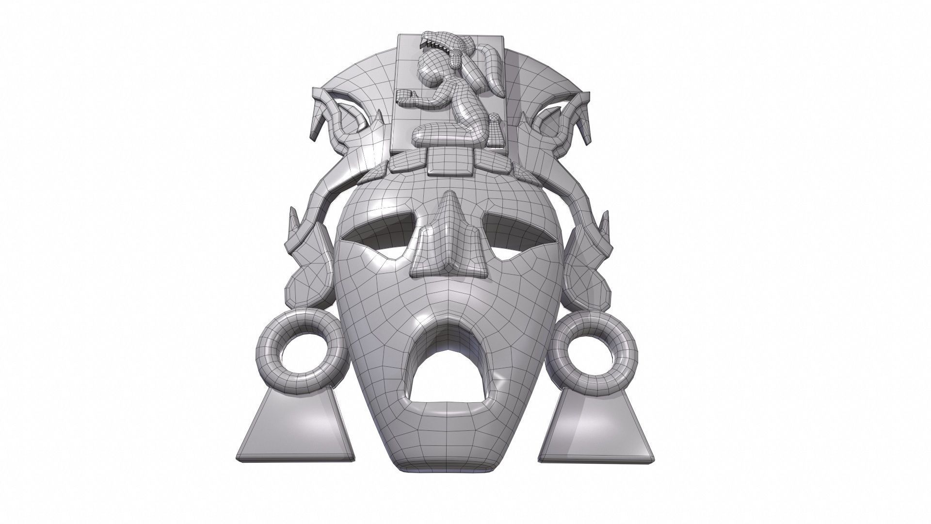 Maya Masks Collection 3D model | CGTrader