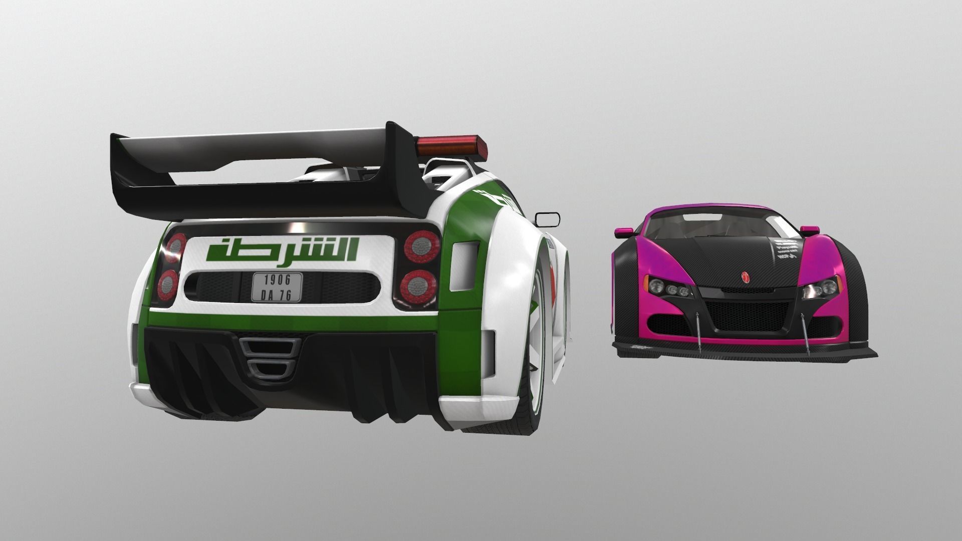 3D model Baguetti car VR / AR / low-poly | CGTrader