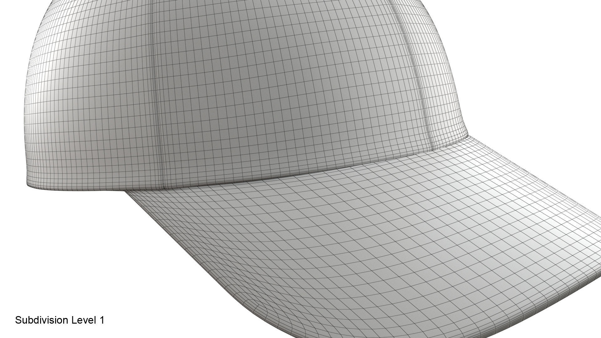 Baseball cap black 3D model | CGTrader