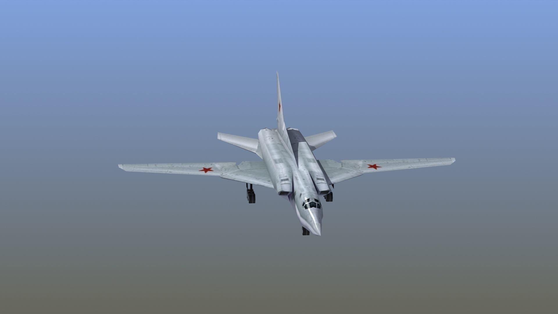 3D model Tu-22 Backfire LD1 VR / AR / low-poly | CGTrader