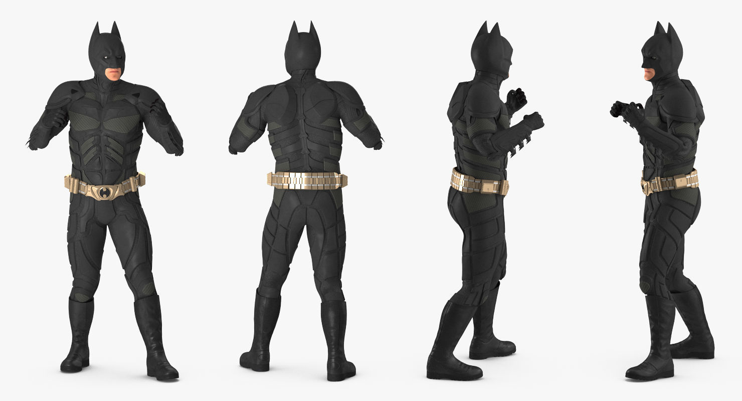Batman Fighting Pose 3D model | CGTrader