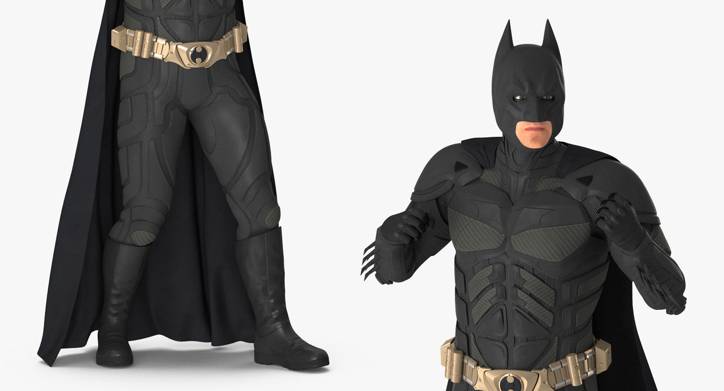 Batman Fighting Pose 3D model | CGTrader