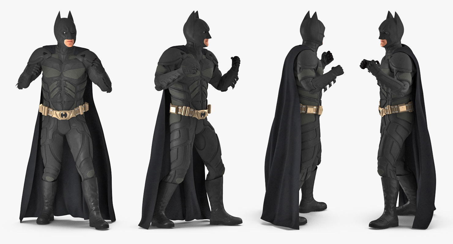 Batman Fighting Pose 3D model | CGTrader