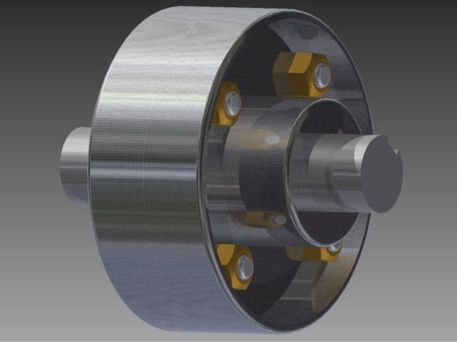 Protected Flange Coupling 3D model | CGTrader