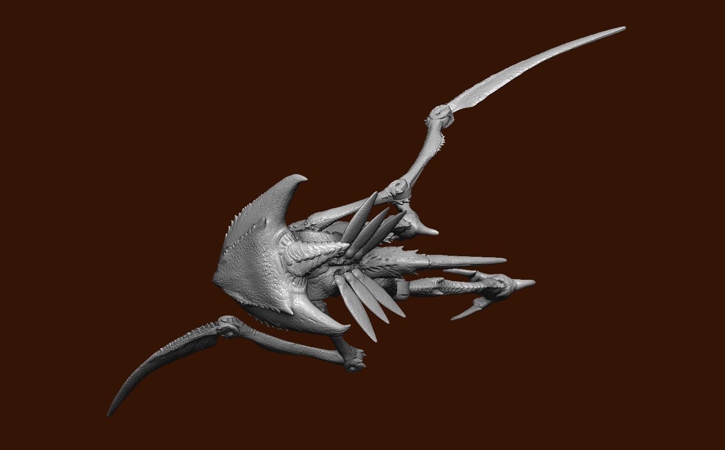 Pokemon Kabutops action realistic figure 3D model | CGTrader