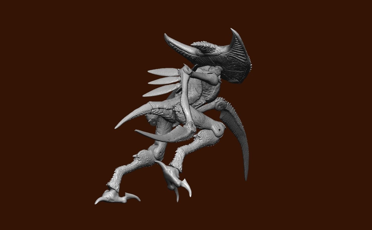 Pokemon Kabutops action realistic figure 3D model | CGTrader