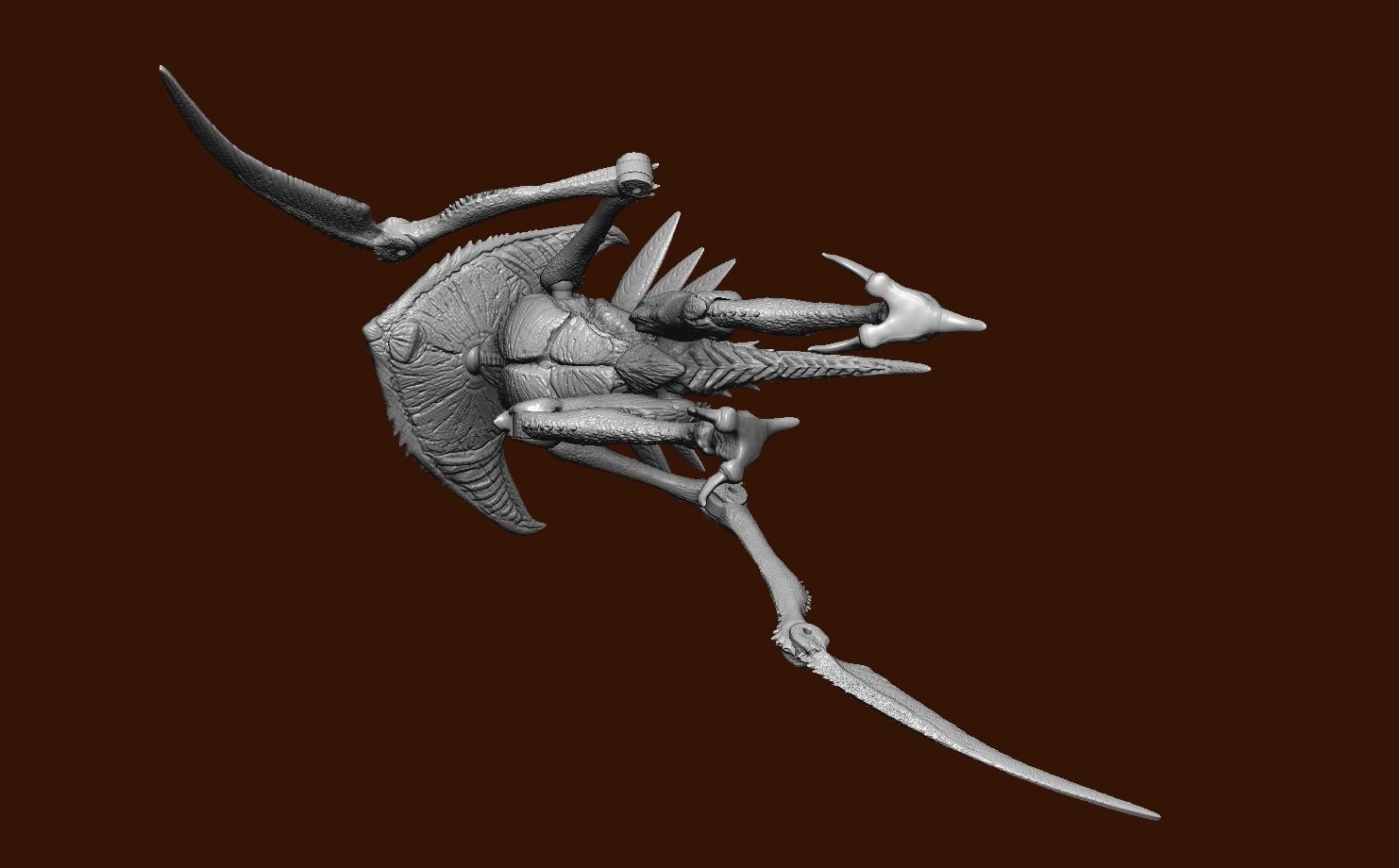 Pokemon Kabutops action realistic figure 3D model | CGTrader