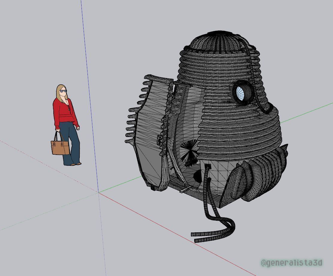 The Fly Teleportation Pod Printable version 3D model 3D printable ...