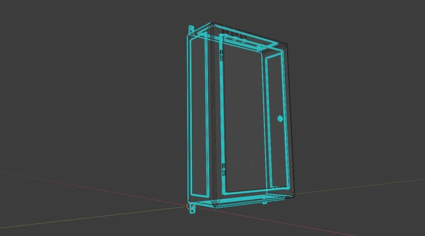 3D model Power Box Electric VR / AR / low-poly | CGTrader