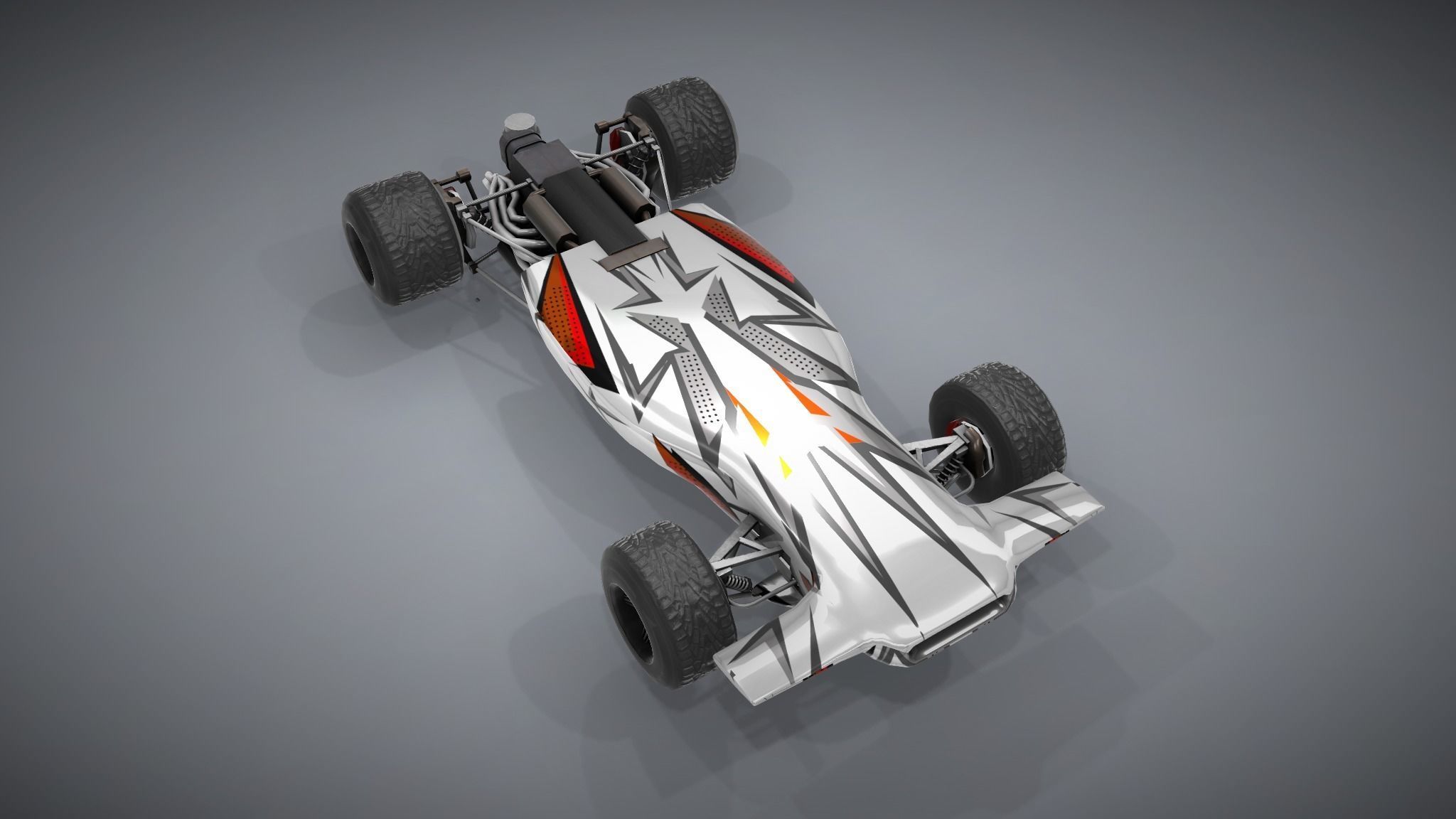 3D model F1 Racing Car Model 5 VR / AR / low-poly | CGTrader