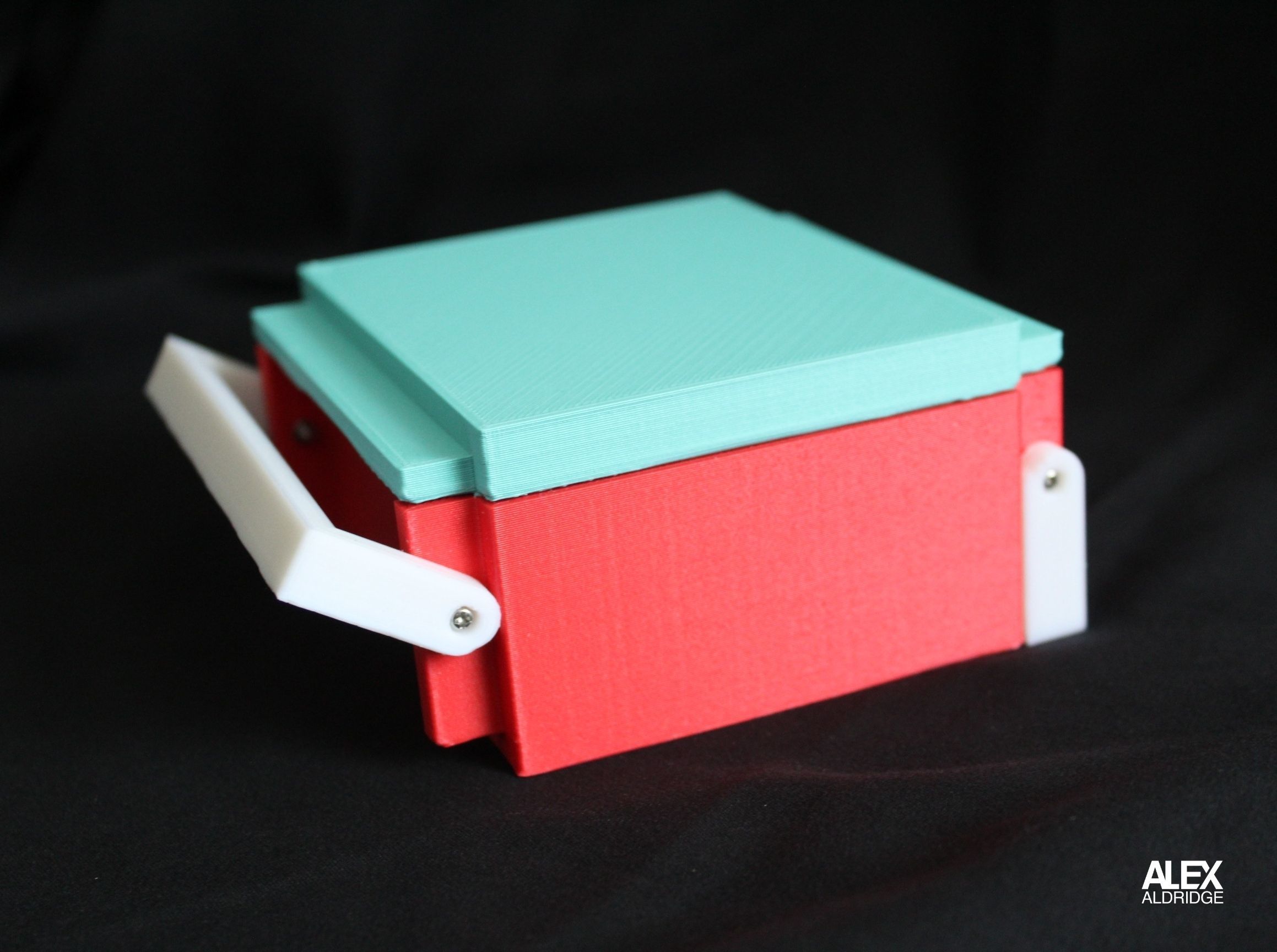 3D Locking Rugged Storage Box 3D model 3D printable | CGTrader