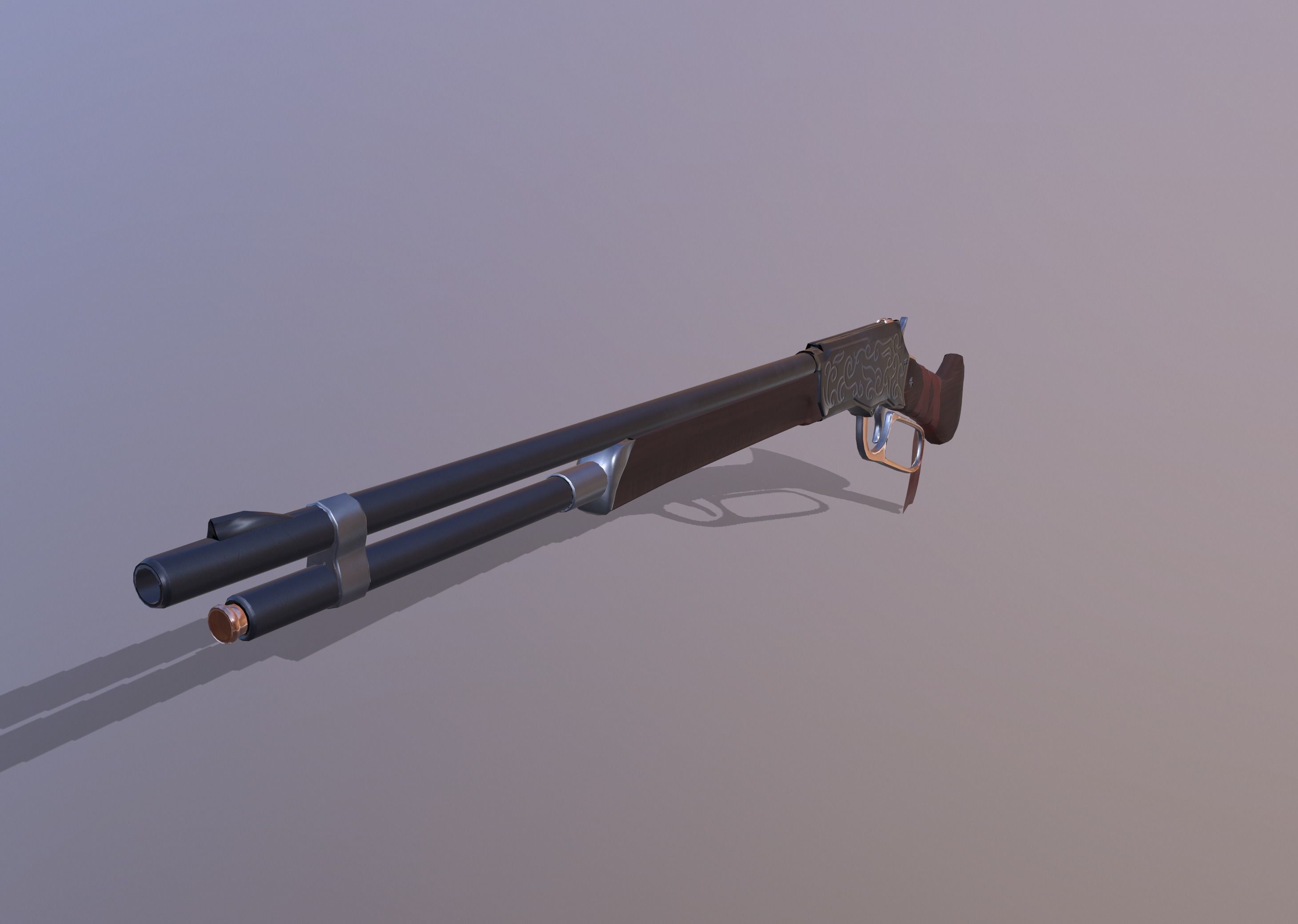 3D model Stylized rifle VR / AR / low-poly | CGTrader