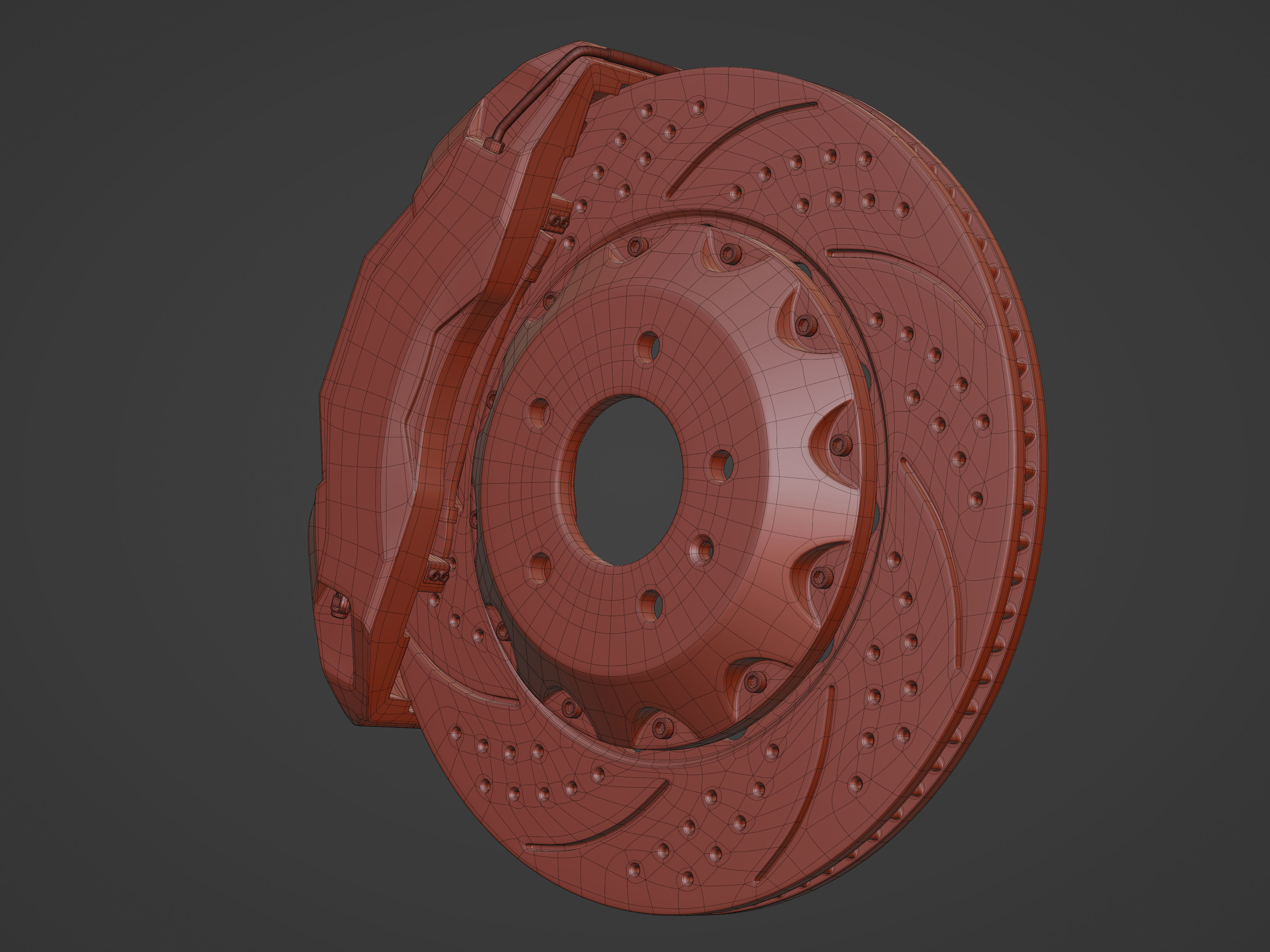326 Power Gachi Stop brake system 3D model | CGTrader
