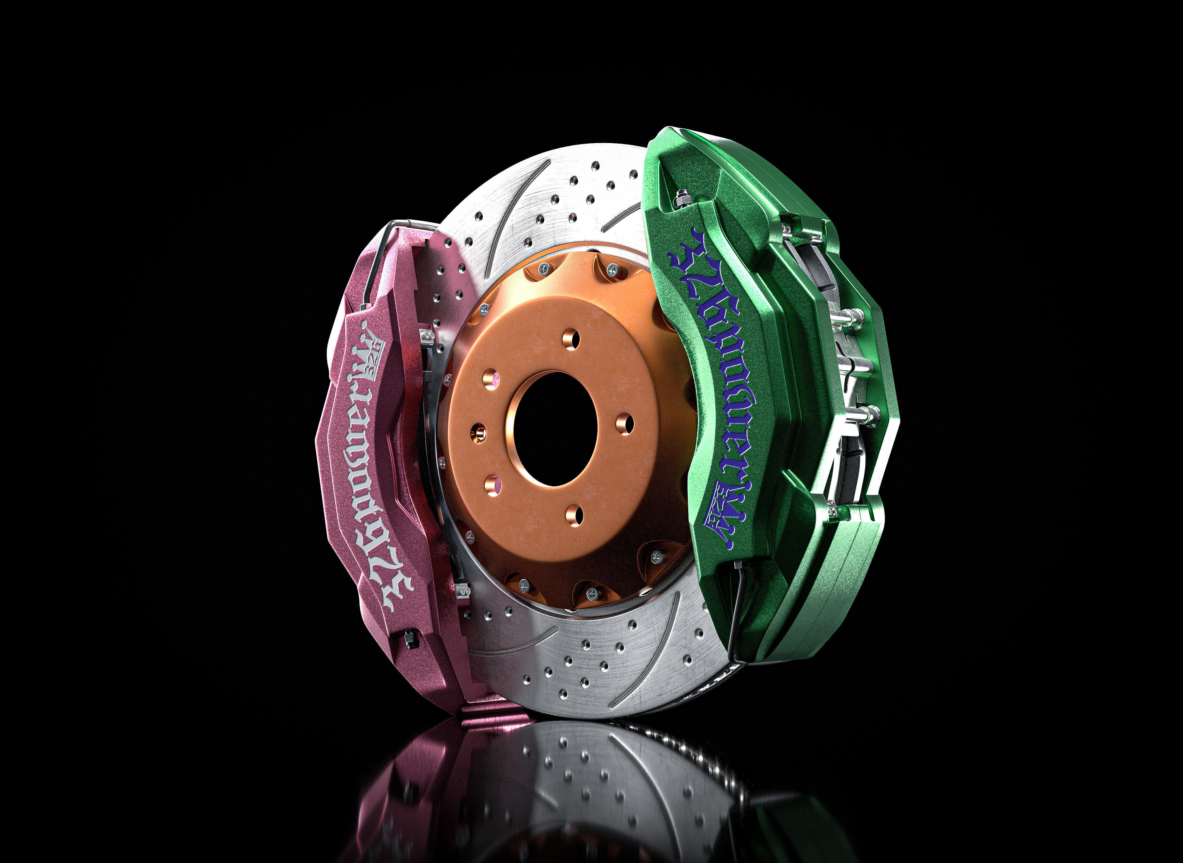 326 Power Gachi Stop brake system 3D model | CGTrader