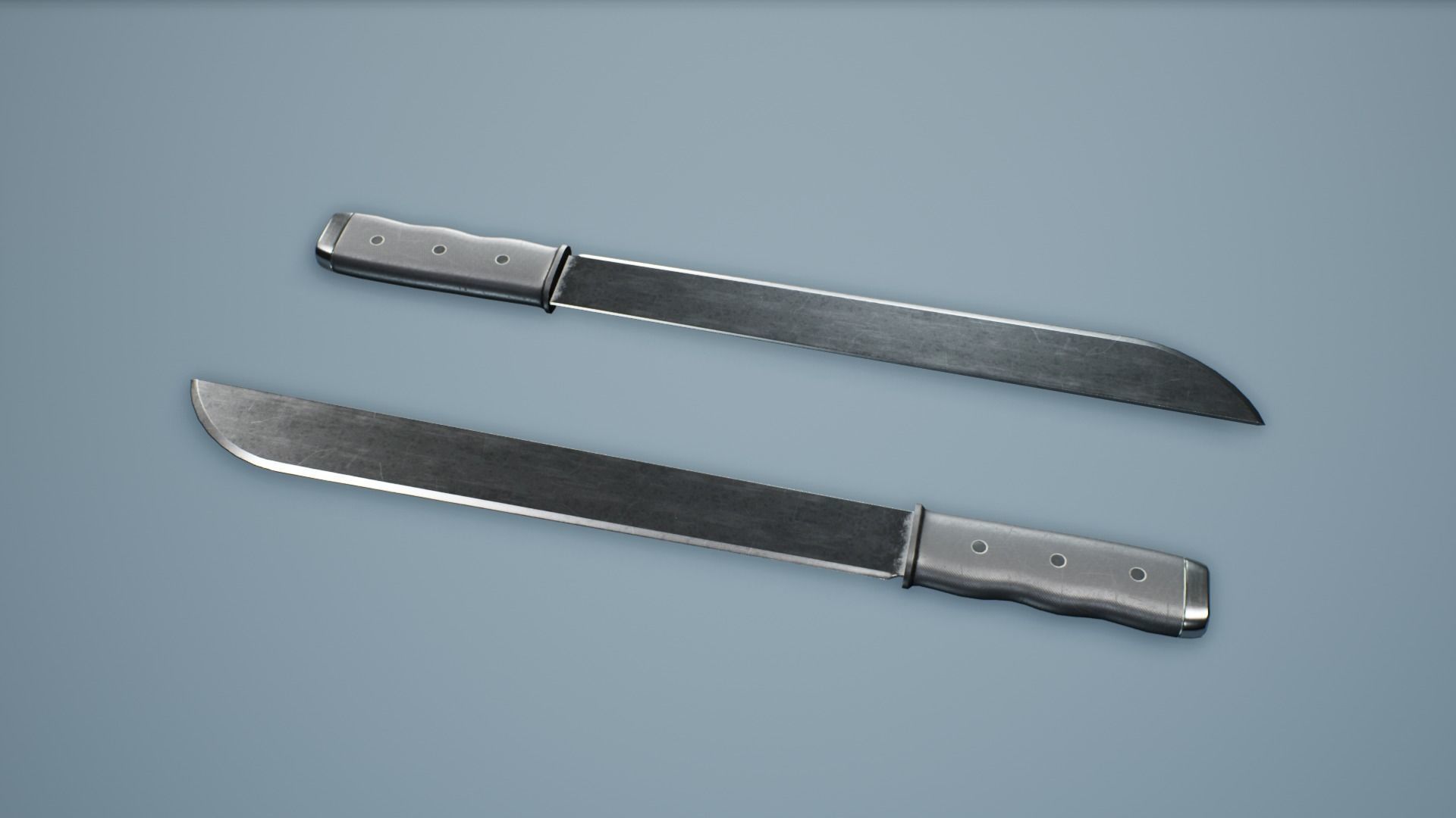3D model Survival Props Package - Machete VR / AR / low-poly | CGTrader