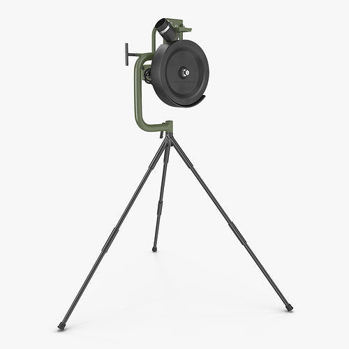 Baseball Pitching Machine 3D model | CGTrader
