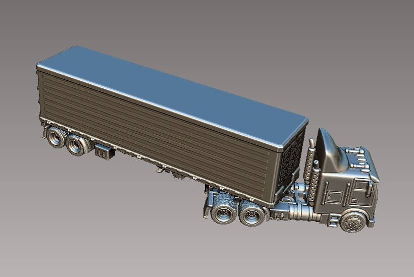 truck 3D model 3D printable | CGTrader