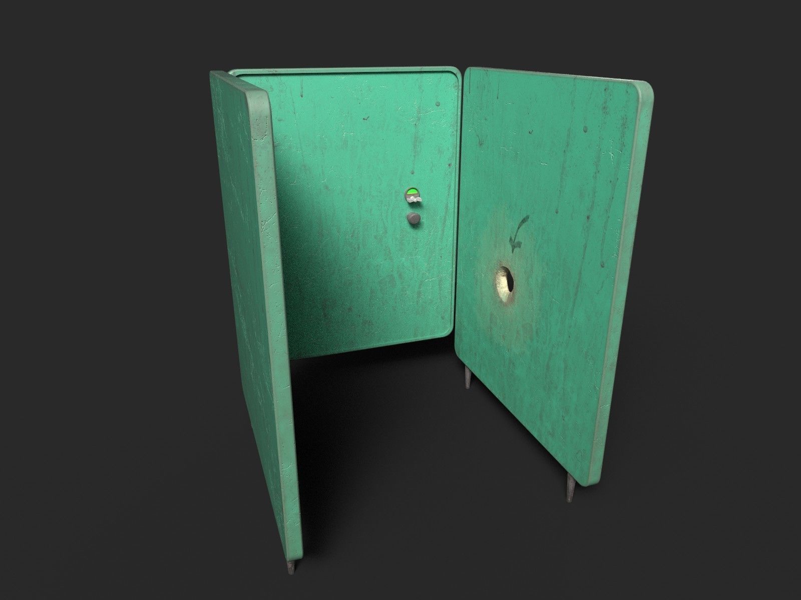 3D model Dirty Toilet Asset VR / AR / low-poly | CGTrader