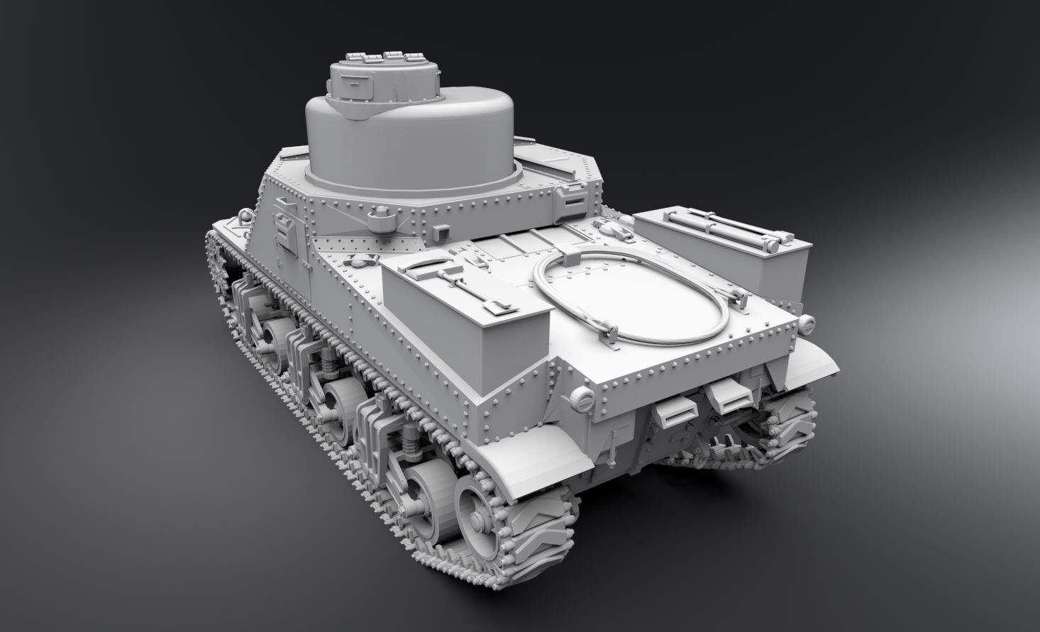M3 Gen Lee Scale model 3D model 3D printable | CGTrader