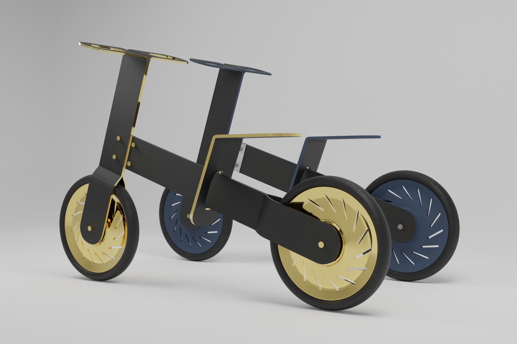 3D model minimalistic cycle VR / AR / low-poly | CGTrader