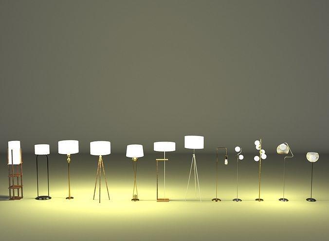 Lamp Bundle 3D model | CGTrader
