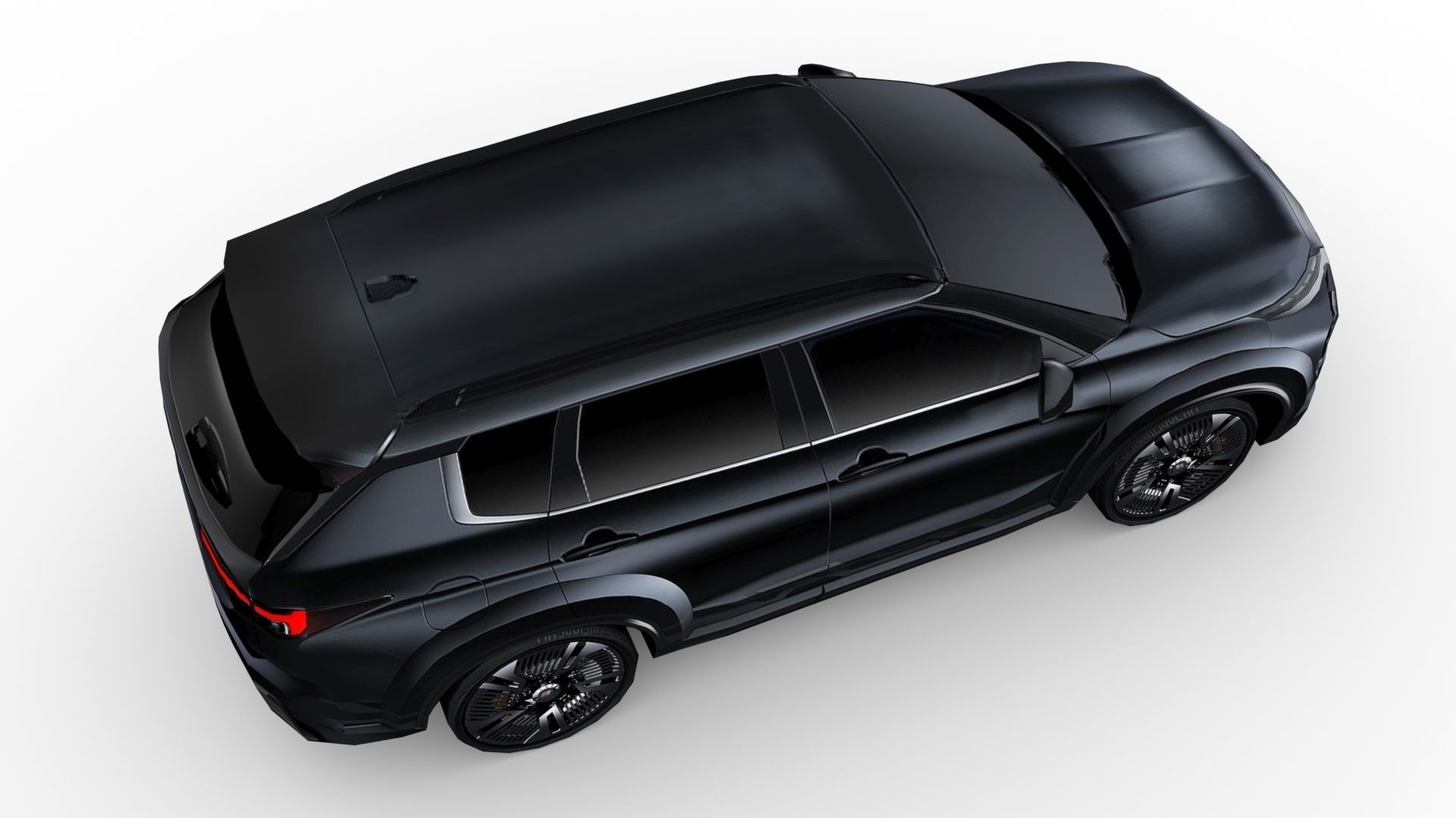 3D model Mitsubishi Outlander Vision Ralliart 2022 VR / AR / low-poly ...