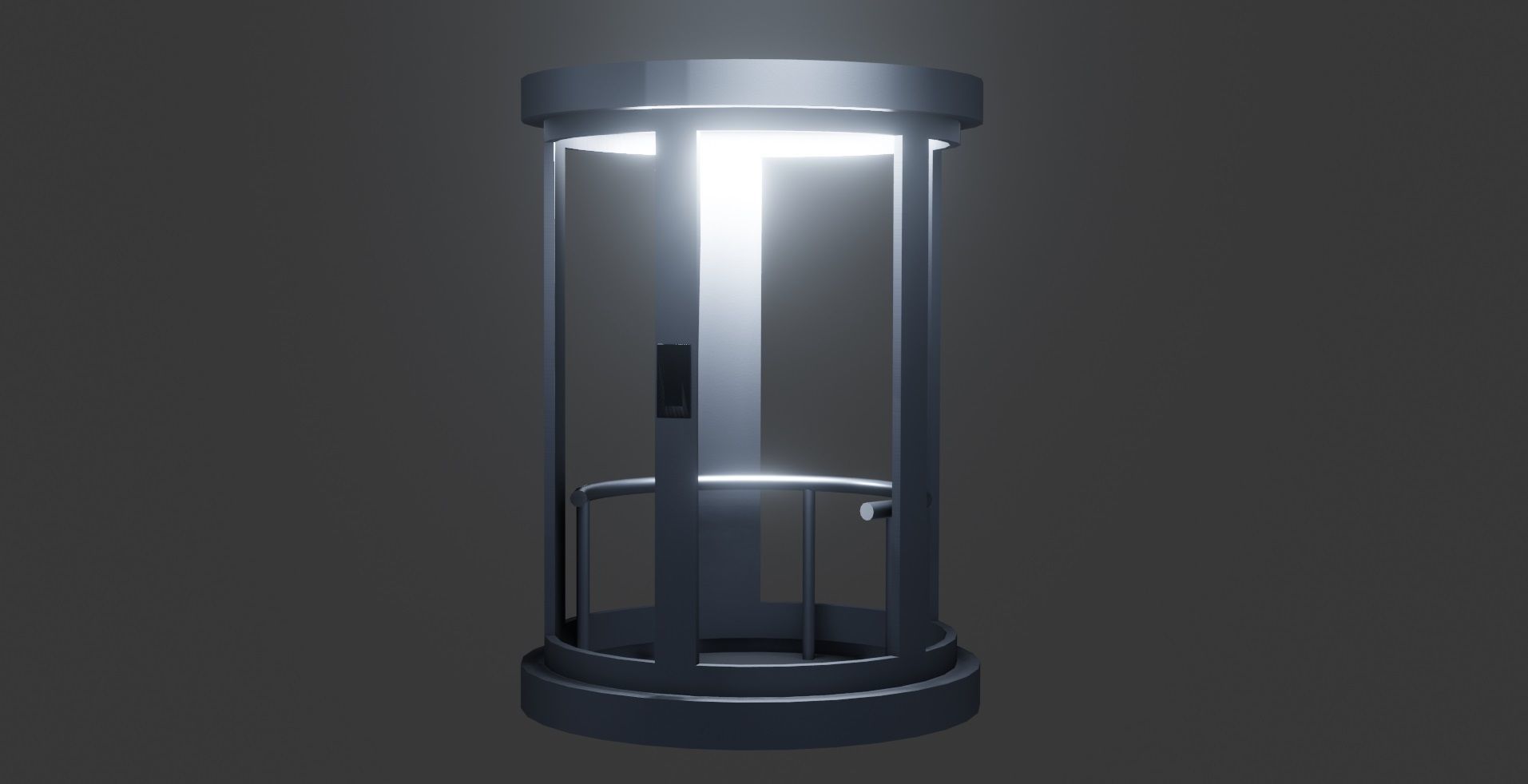 Cylindrical Elevator 3D Model 3D model | CGTrader