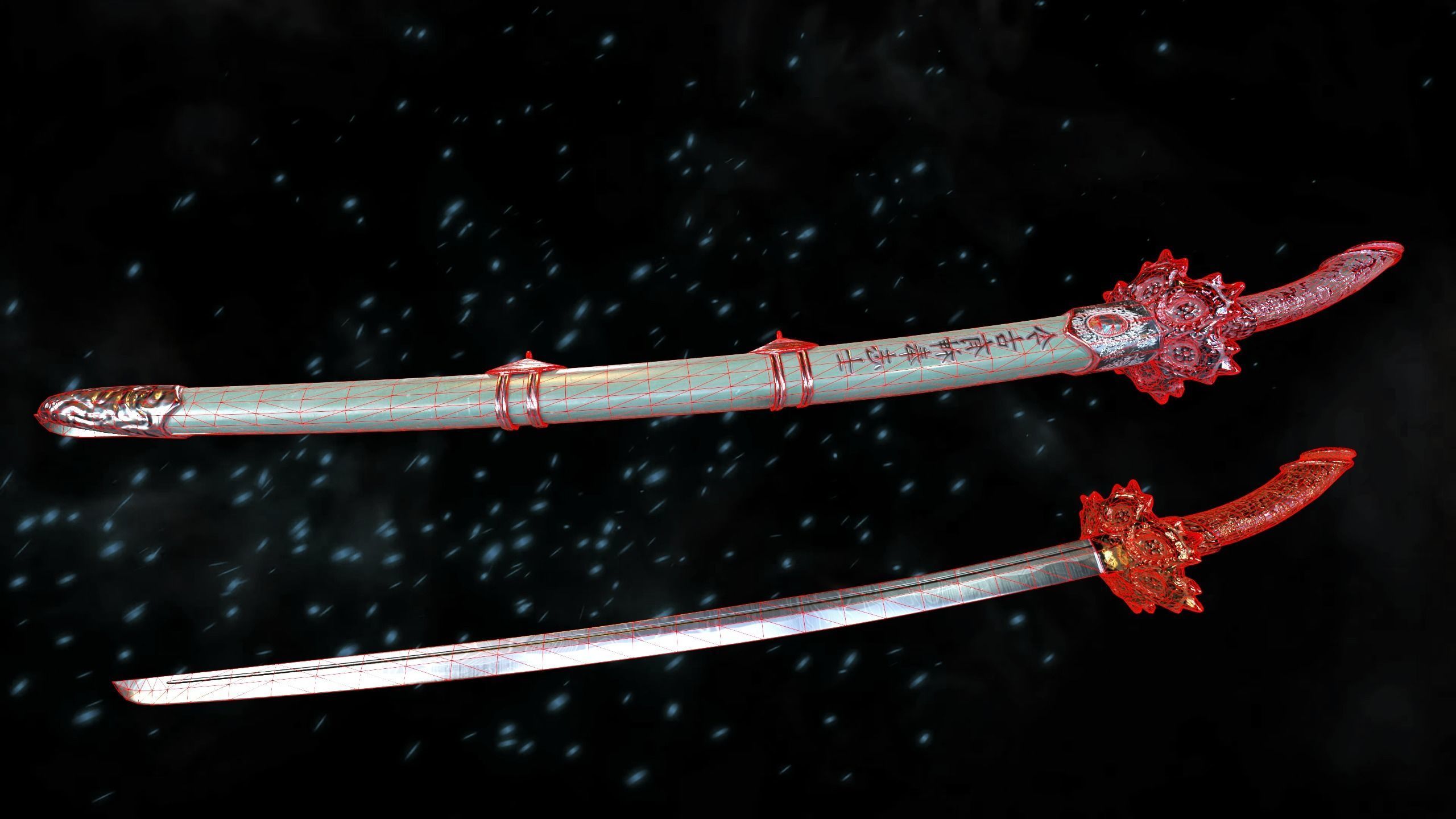 3D model Relic katana VR / AR / low-poly | CGTrader