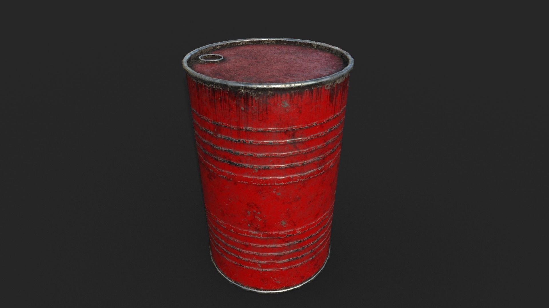 3D model Explosive Barrel VR / AR / low-poly | CGTrader