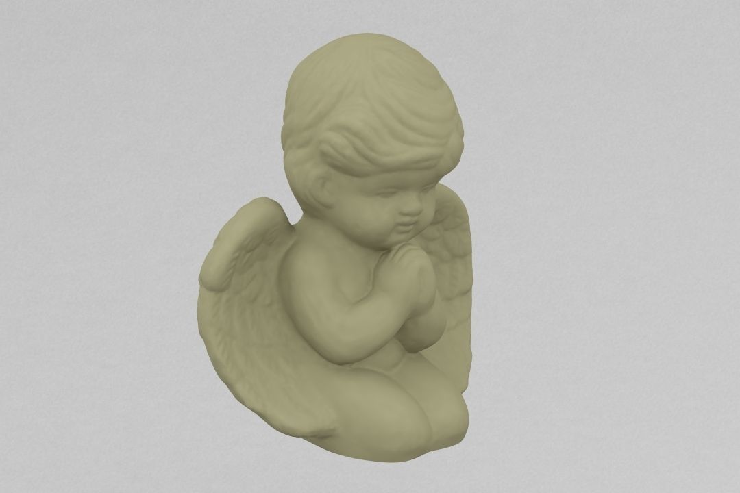 little angel 3D model 3D printable | CGTrader