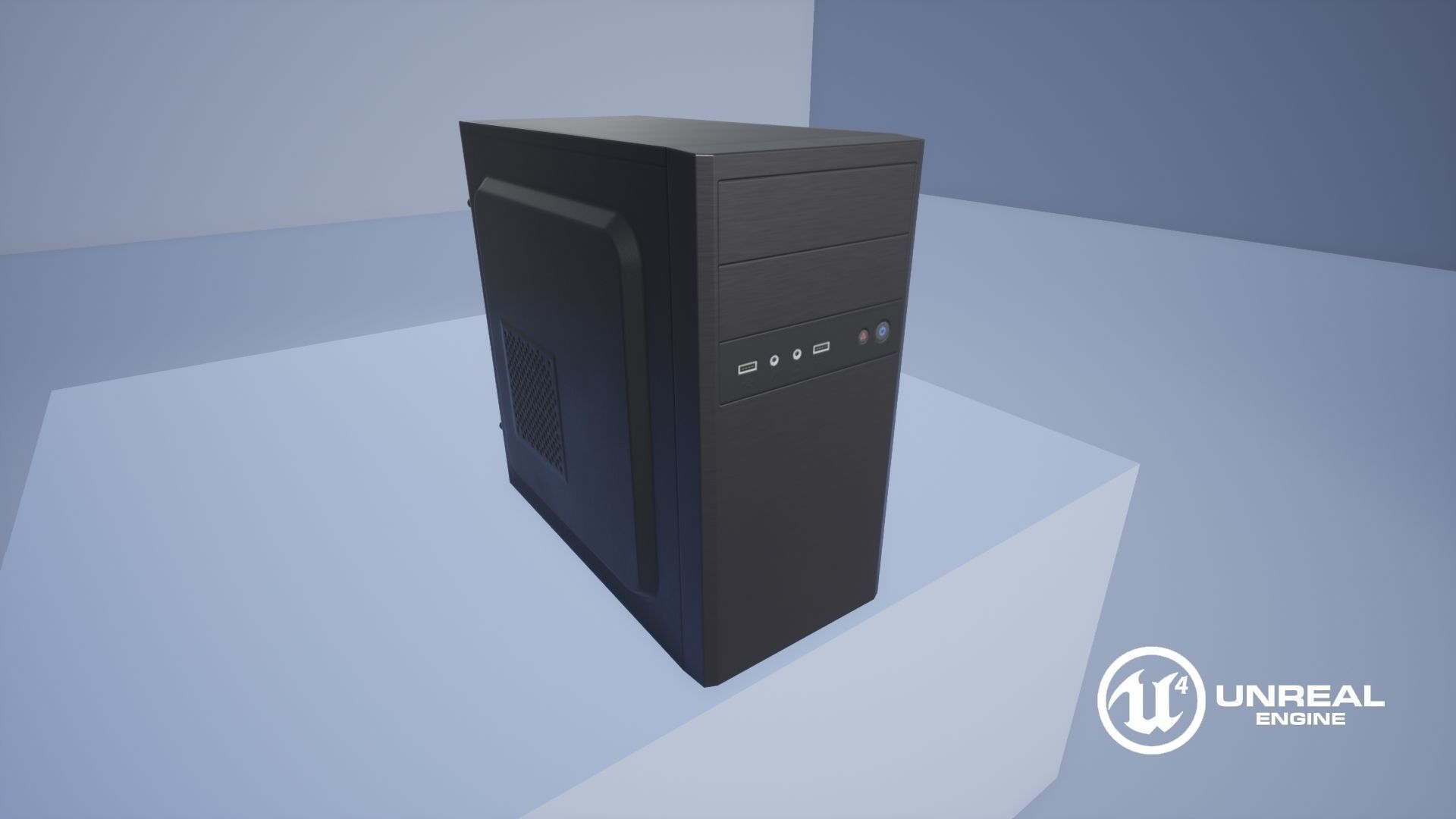 3D model Computer Tower VR / AR / low-poly | CGTrader