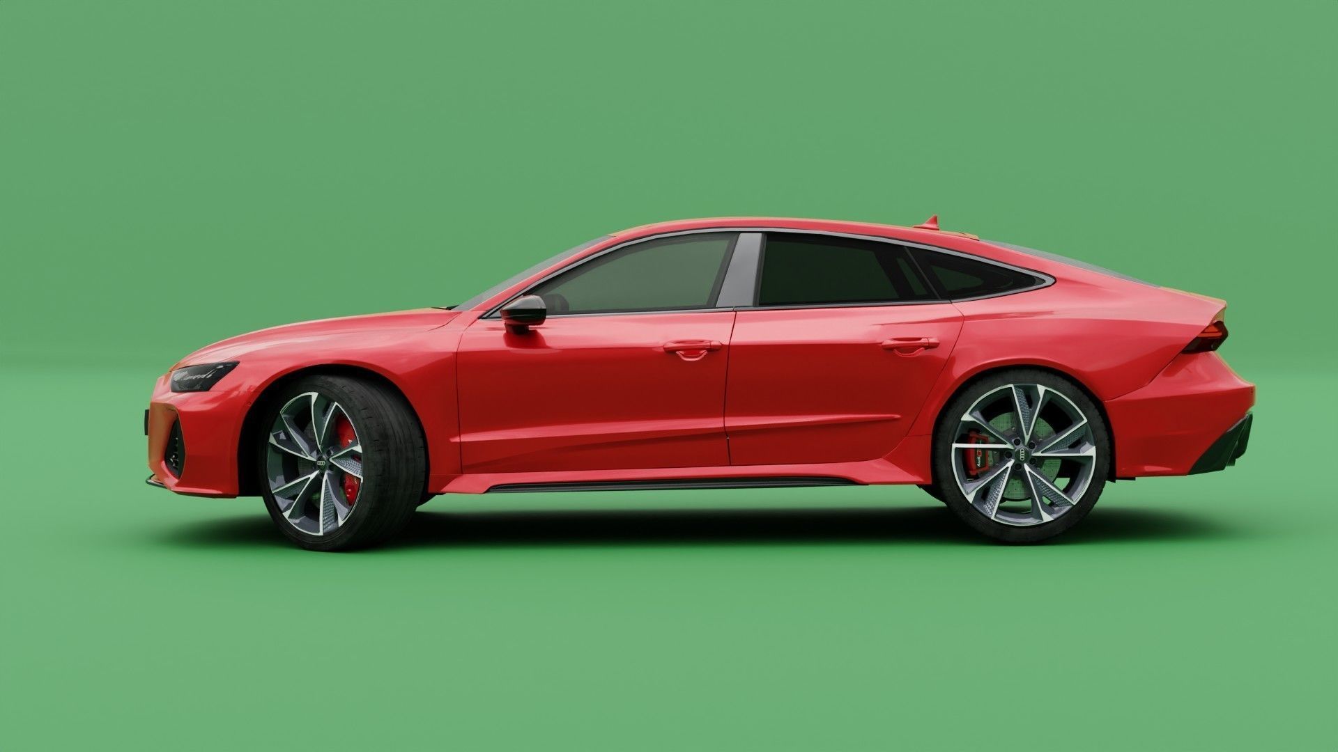 Audi RS7 3D model | CGTrader