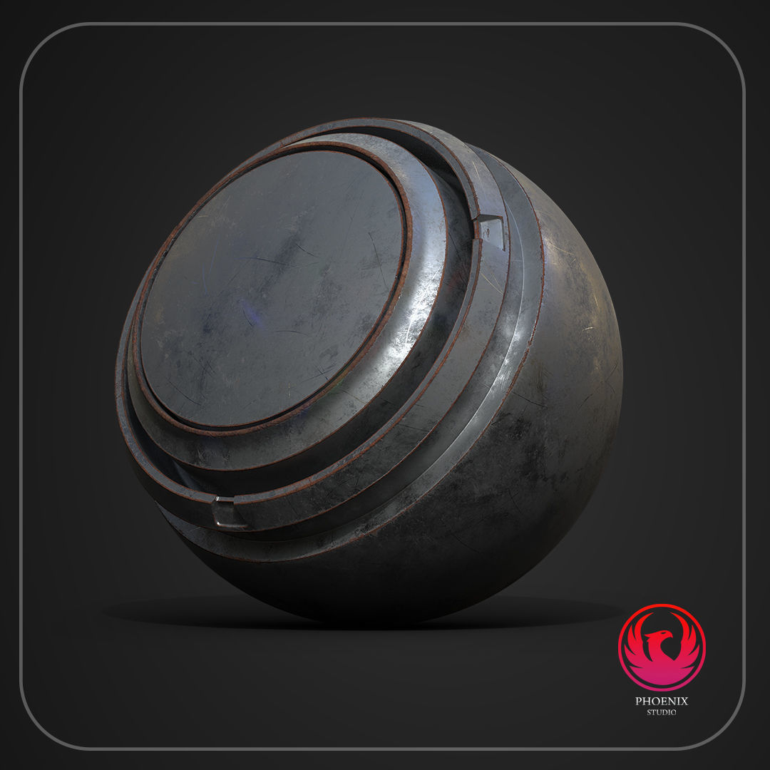 3D model 12 Military Weapons Materials VR / AR / low-poly | CGTrader