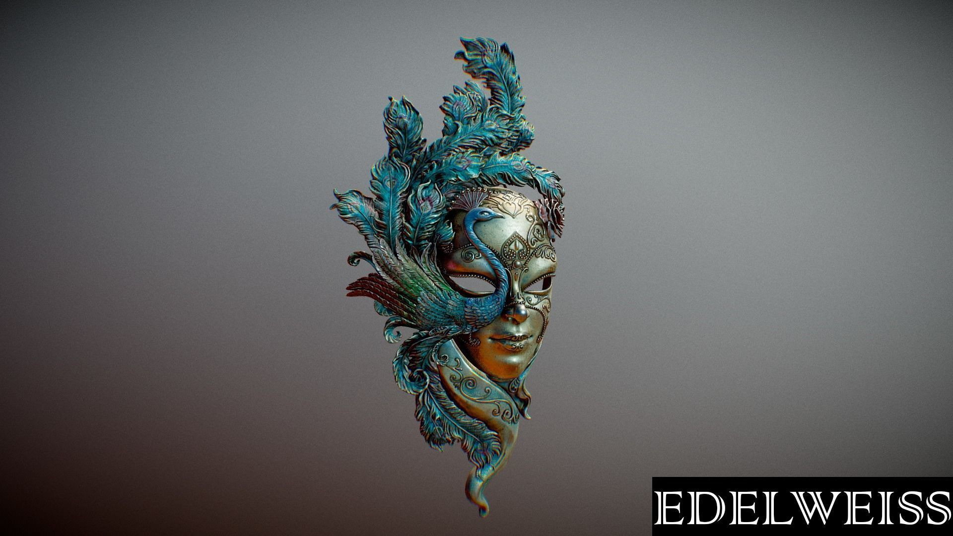 The Venetian masquerade mask 3D model | CGTrader